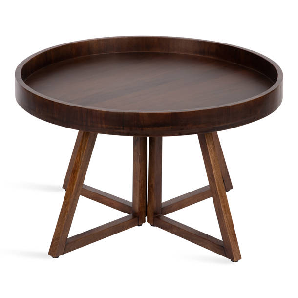 Gracie Oaks Sansa Solid Wood End Table & Reviews | Wayfair